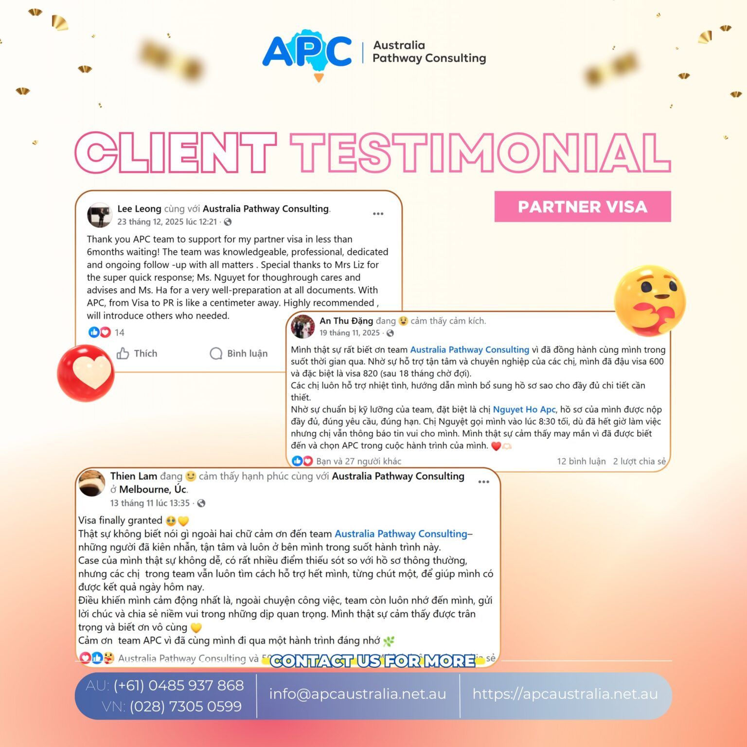 💍 PARTNER VISA ÚC – BẠN MUỐN CÓ ĐƯỢC VISA NGAY TỪ LẦN NỘP ĐẦU TIÊN? – Australia Pathway Consulting